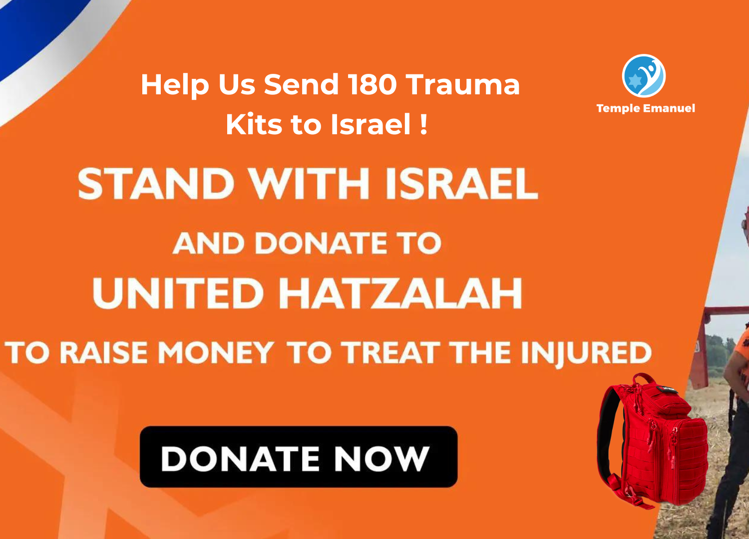 Help us send 180 trauma kits to emergency medical troops on the ground ...