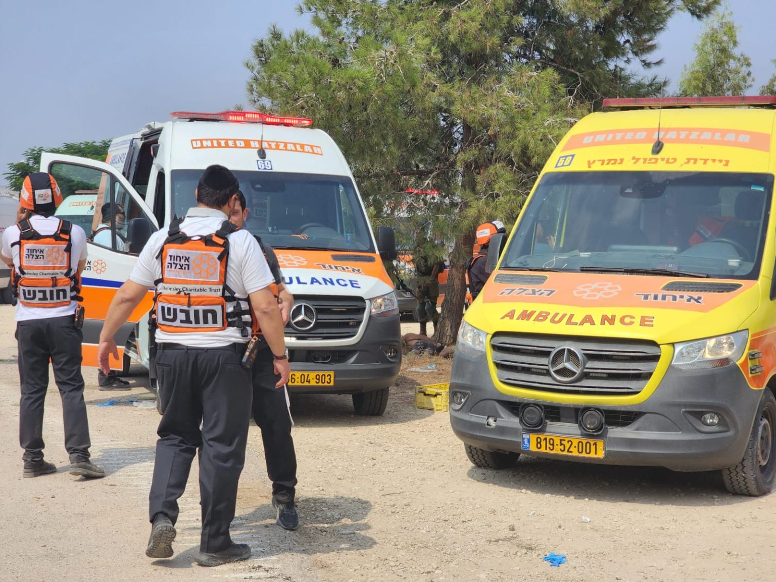 Hatzalah Provides 5 Ambulances Amid IDF Call